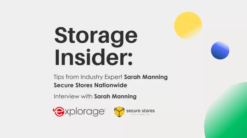 Storage Insider: Tips from Industry Expert Sarah Manning | Explorage